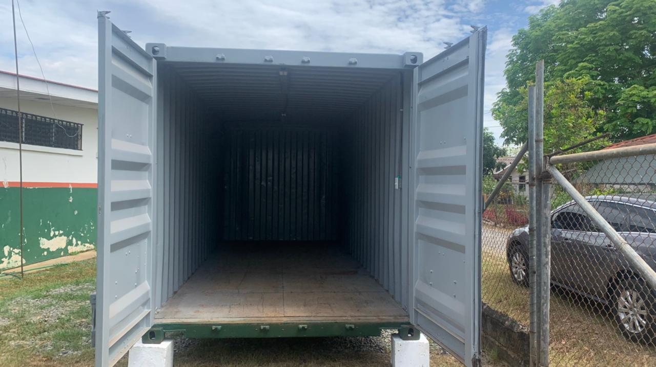 Módulo de Soná recibe contenedor