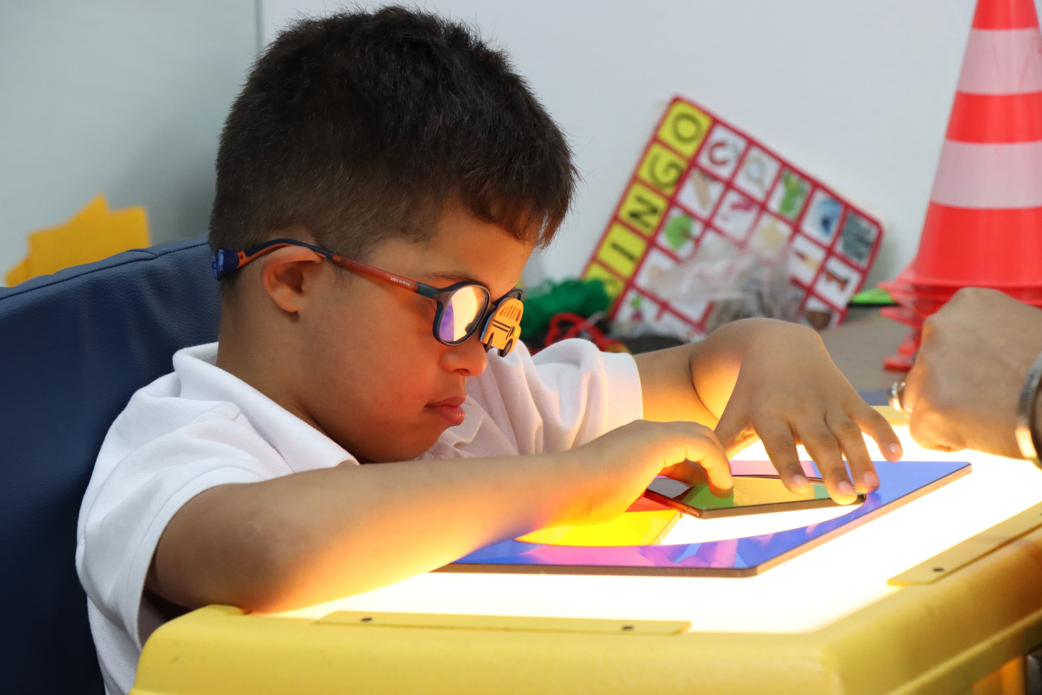 Estudiantes de la Escuela Nacional de Ciegos ejercitan sus habilidades ...