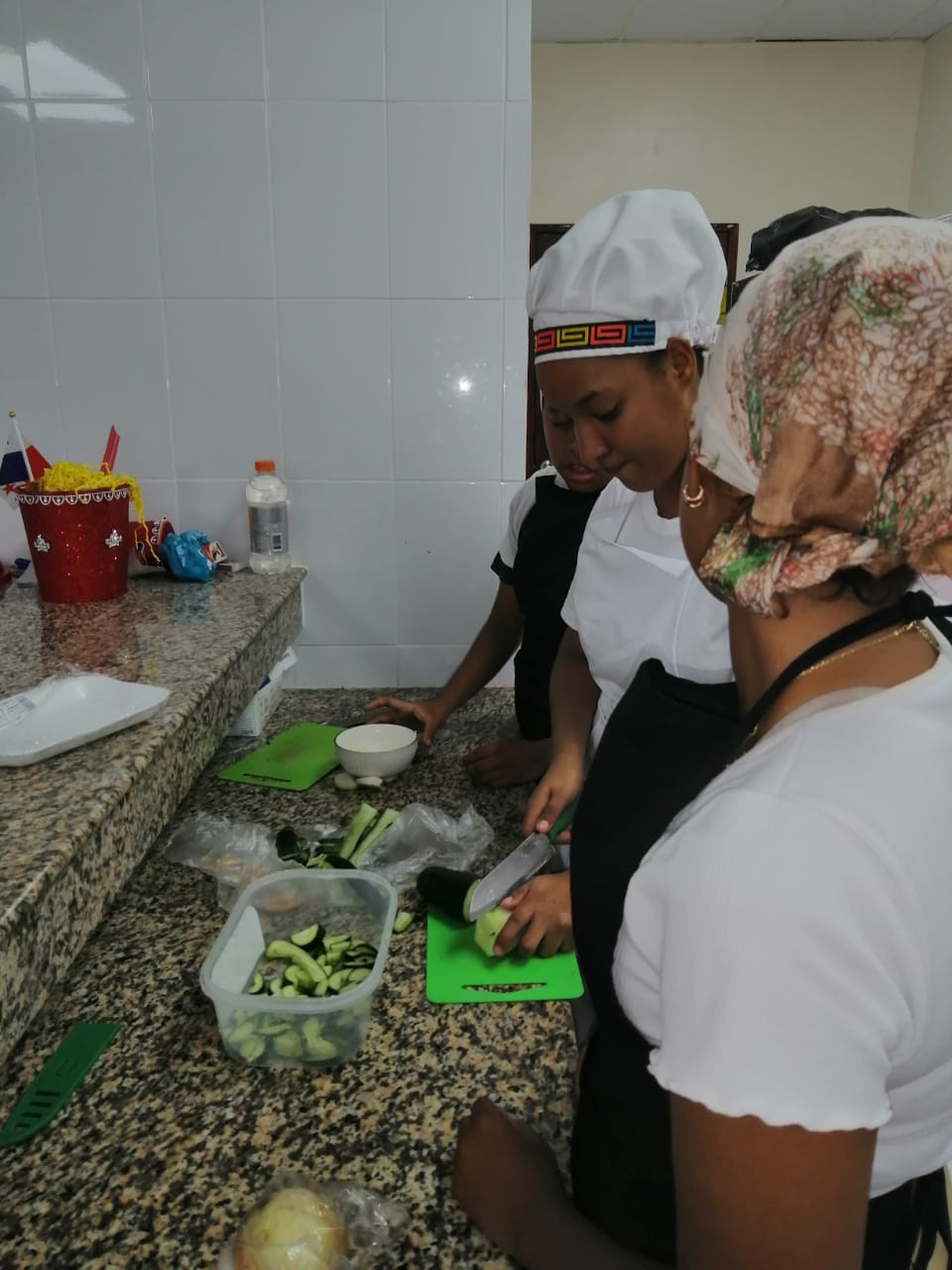 CTI Gastronomía de Chepo aprende a preparar arroz One Pot