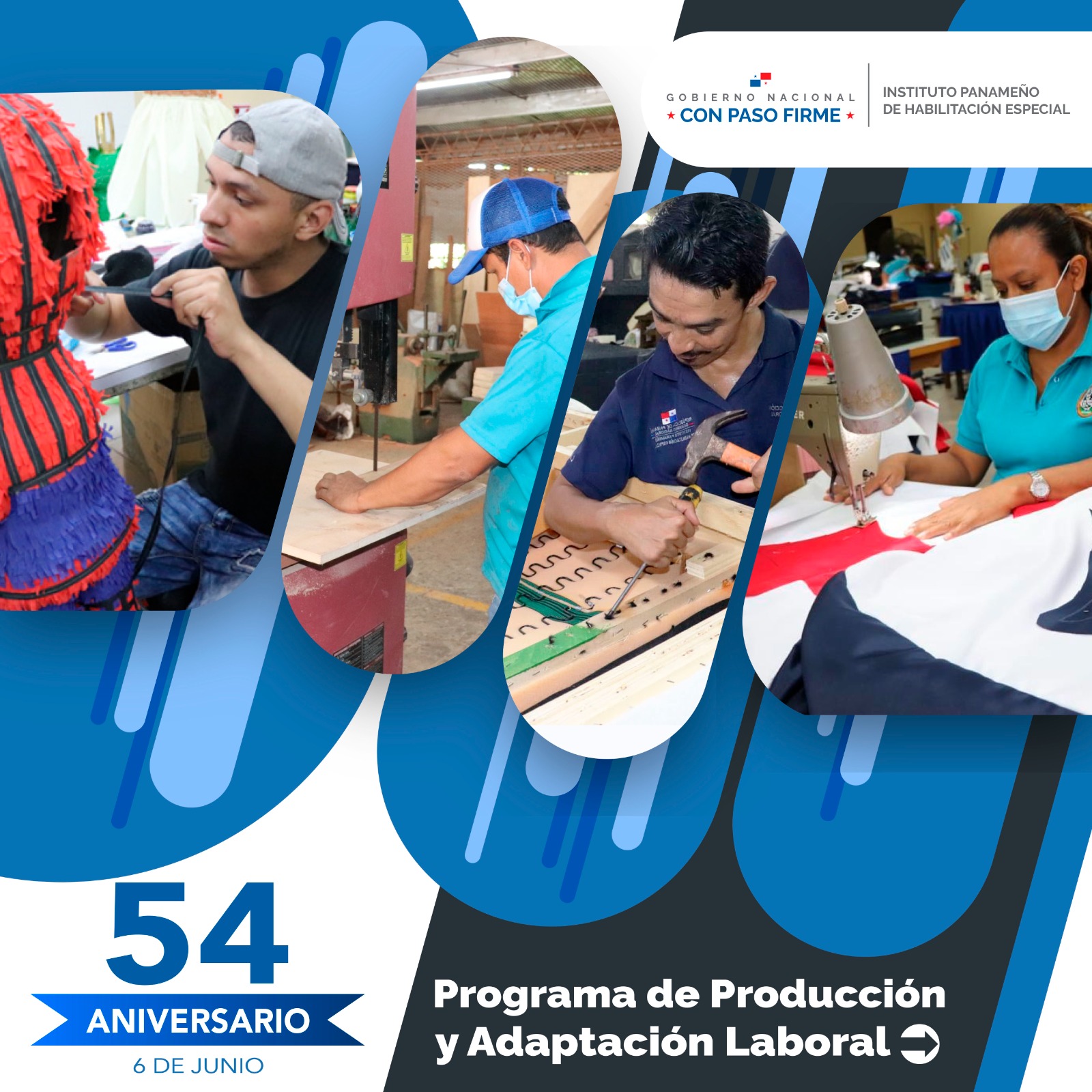 54° aniversario de los Programas de Producción y Adaptación Laboral